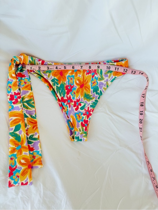 Stone Fox Swim | Swim | Fox Bright Floral Swim Bottoms In Yellow Blue ...